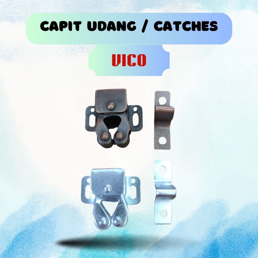 Jual ERME Capit Udang Lemari Jepit Udang Pintu Japit Udang Catches ...