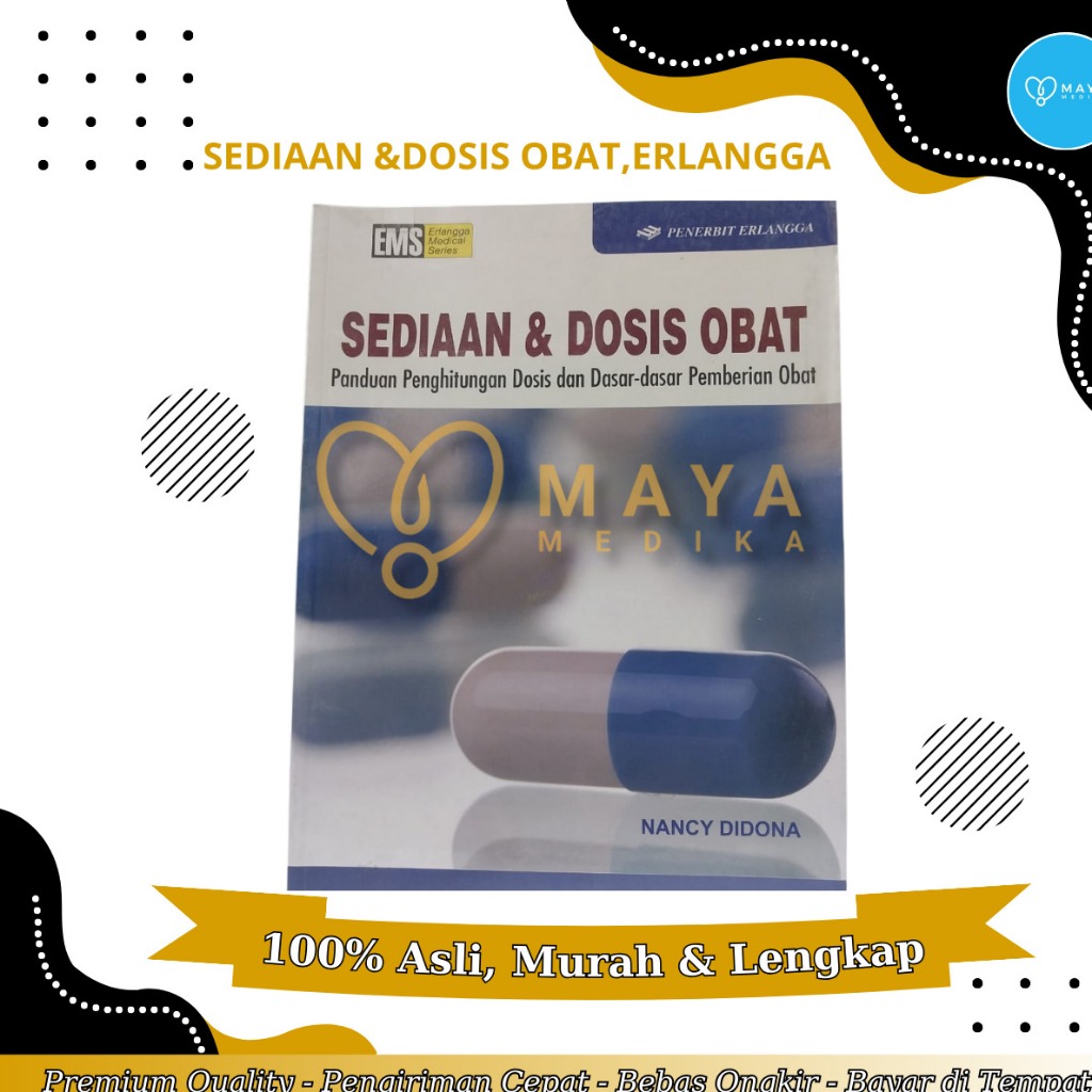 Jual Sediaan dan Dosis Obat, Erlangga | Shopee Indonesia