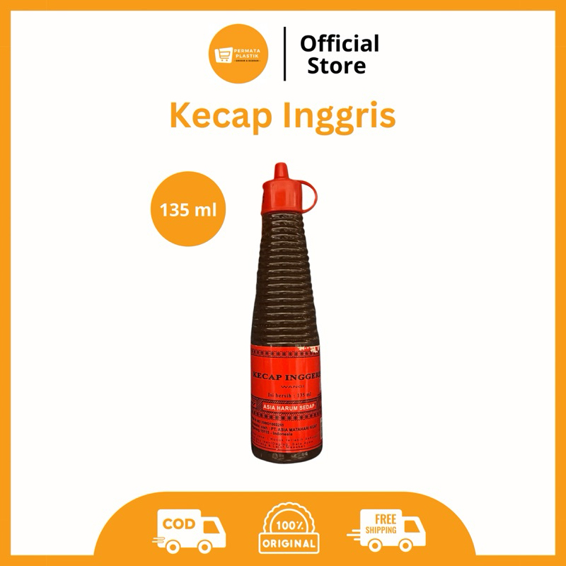 Jual Kecap Inggris Inggeris Asia Harum Sedap Wangi 135 ml (Halal ...