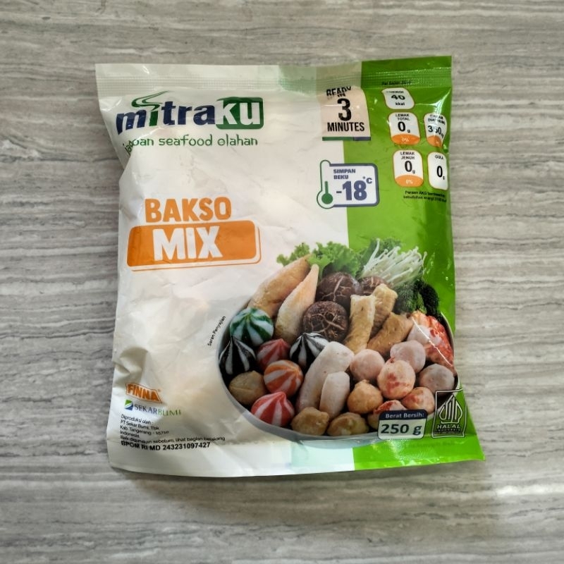 Jual MITRAKU Bakso Mix 250g Kecil | Shopee Indonesia
