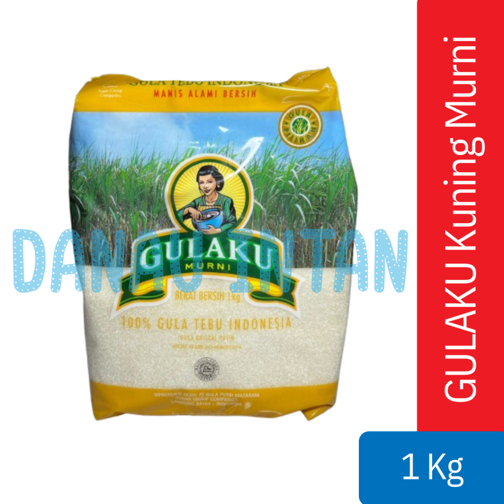 Jual 1Kg Gulaku Kuning Premium - Gula Pasir Murni | Shopee Indonesia