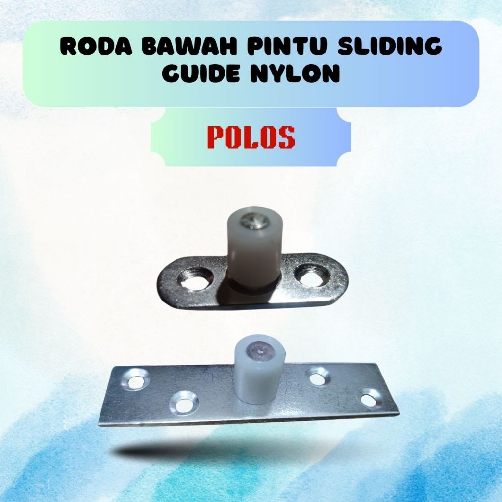 Jual Roda Bawah Pintu Sliding Guide Pintu Geser NYLON | Shopee Indonesia