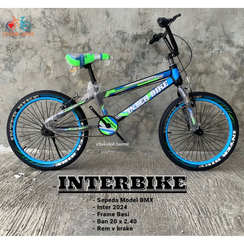 Jual Sepeda Anak Cowok BMX INTERBIKE ukuran 20 inch | Sepeda BMX ring ...
