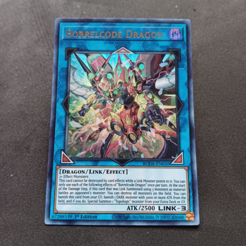 Jual Yugioh Card Borrelcode Dragon Ultra Rare | Shopee Indonesia