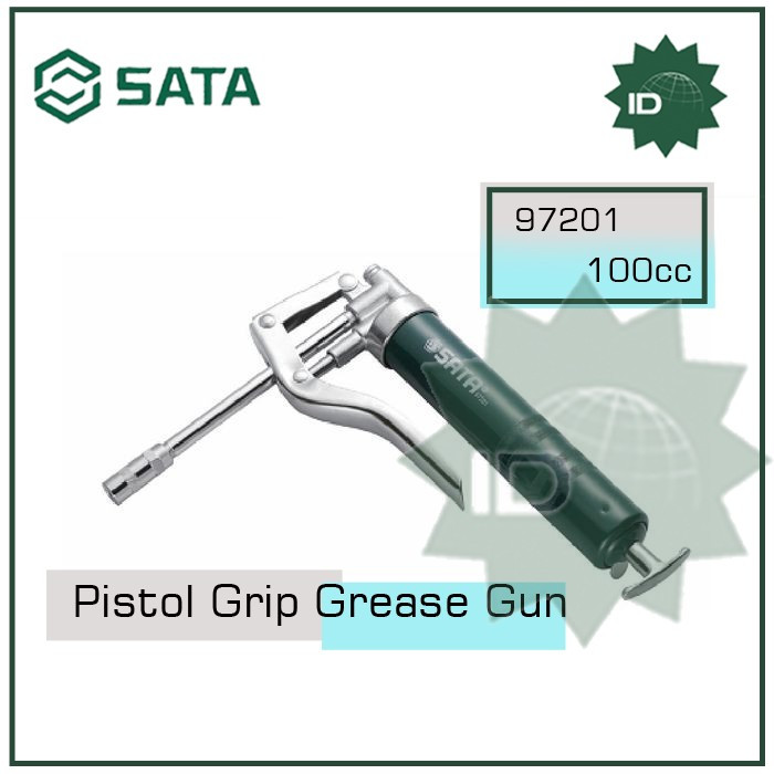 Jual Pompa Gemuk Sata 97201 Pistol (Grip Grease Gun 100 CC ) | Shopee ...