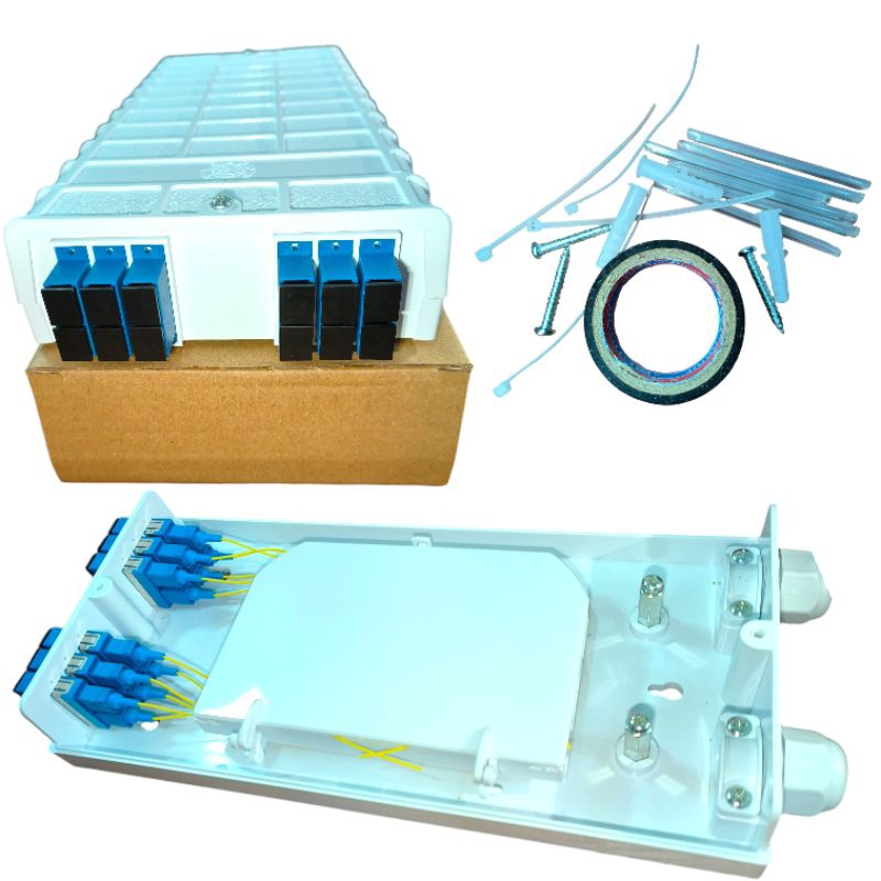 Jual optical distribution frame odf 12 core fiber optic/ roset fo 12 ...