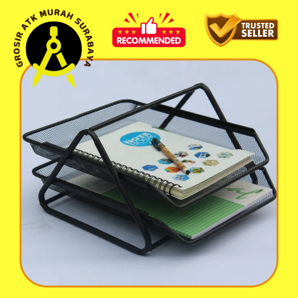 Jual Bak Surat / Letter Tray / Document Tray Bahan Besi / Tempat Surat ...
