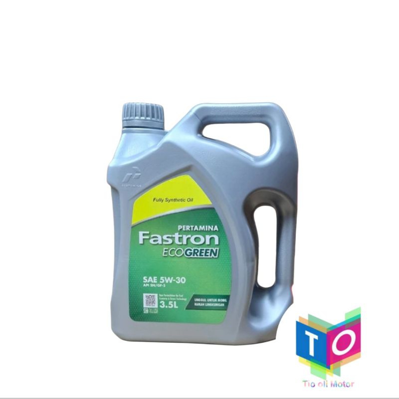 Jual Fastron Eco Green 5W-30 (3,5Liter) Oli Mesin Bensin | Oli Mesin ...