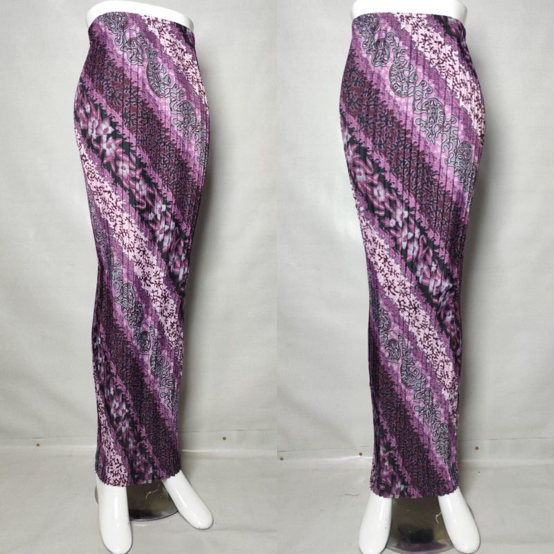 Jual rok plisket / rok batik plisket / bawahan kebaya / rok plisket ...