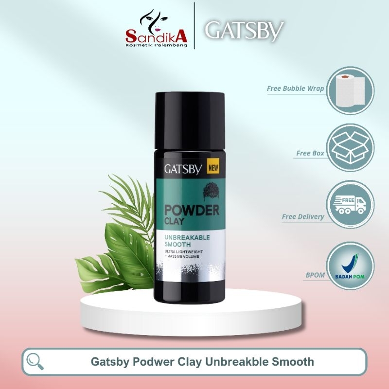 Jual GATSBY Powder Clay Unbreakable Smooth 20g | Shopee Indonesia