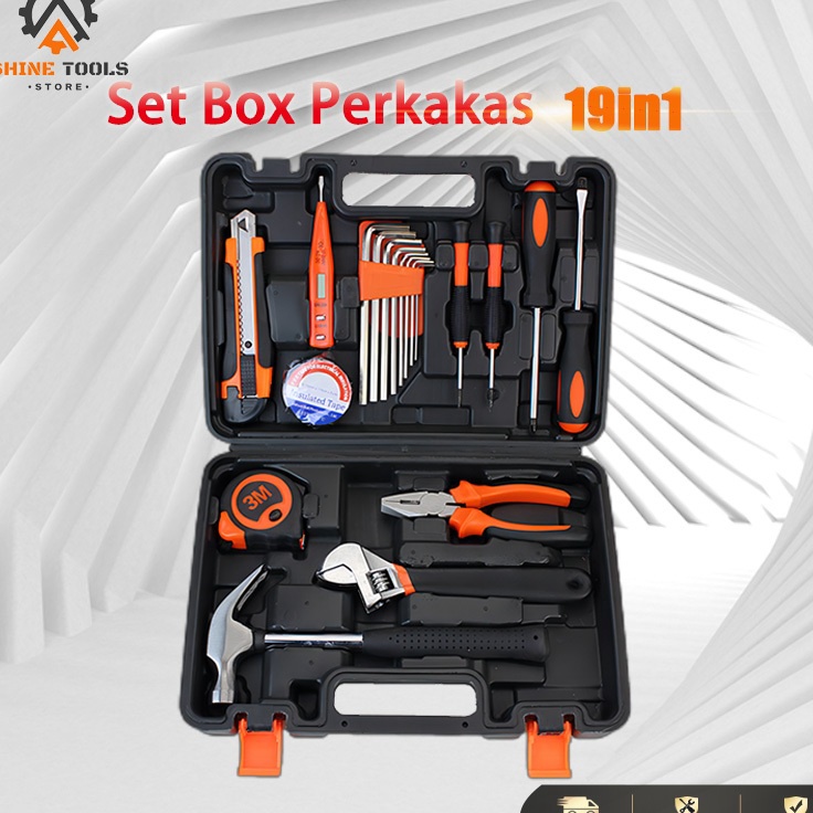 Jual Hadir Terbaru Hand Toolset Tool Kit Set Toolkit Toolbox Tool Box ...