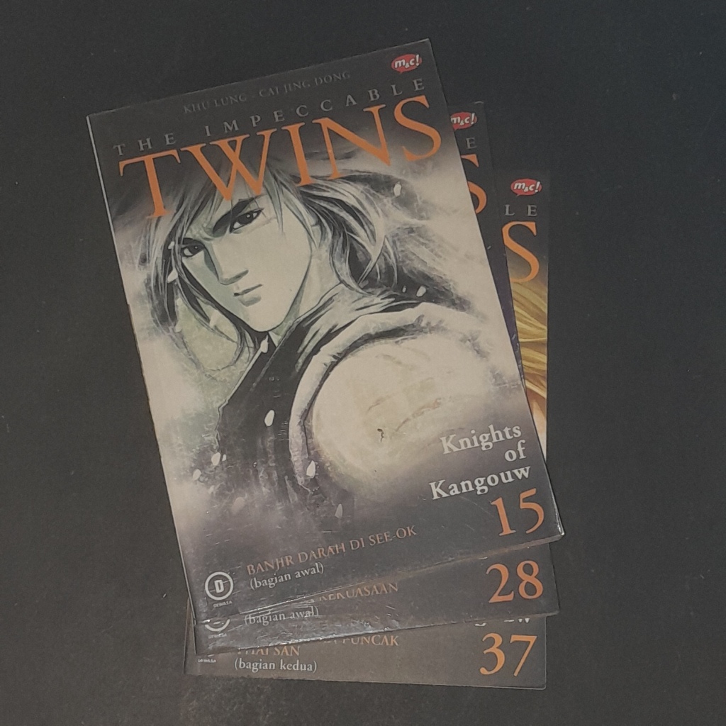 Jual Komik MnC - The Impeccable Twins Knights of Kangouw (vol 15 28 37 ...
