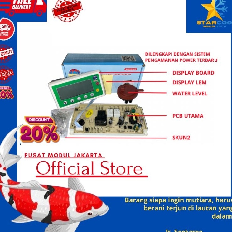Jual modul pcb mesin cuci front loading multi universal | Shopee Indonesia