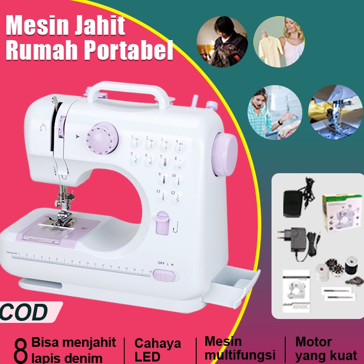 Jual Mesin Jahit Mini Poe Alat Jahit Peralatan Jahit 55 Mesin Jahit ...