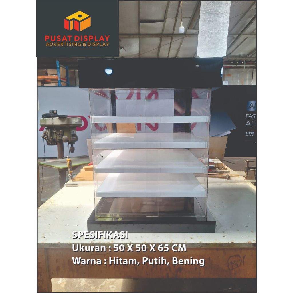 Jual Custom Akrilik Etalase | Rak Akrilik | Box Custom | Shopee Indonesia