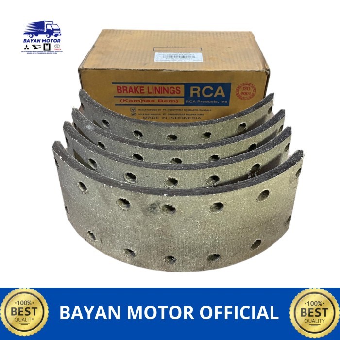 Jual Brake Lining Kampas Rem Depan Toyota Dyna 125 HT,130 HT/Hino Dutro ...