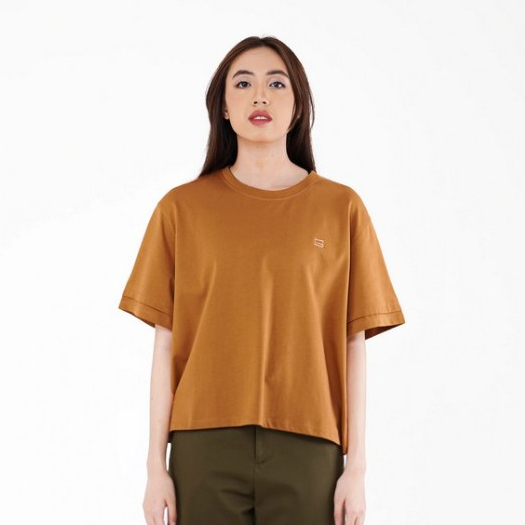 Jual Greenlight Kaos Wanita Lengan Pendek Cropped Fit Boxy Cut Kimi CG120324 | Shopee Indonesia