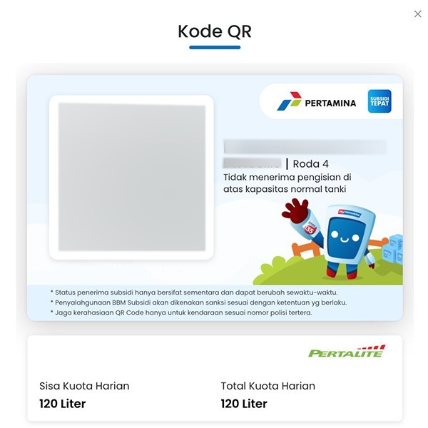 Jual Cetak Barcode MyPertamina Subsidi & Case Sampul Plastik / Cetak QR ...