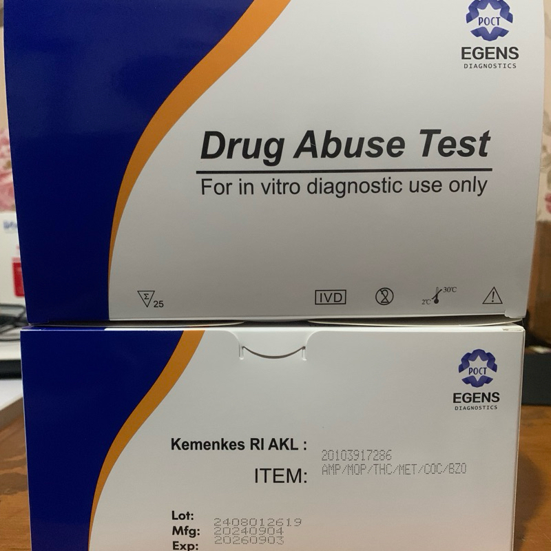 Jual Alat Cek Narkoba 6 Parameter Murah Akurat MerekEgens Isi 25 Test ... Jual Alat Cek Narkoba 6 Parameter Murah Akurat MerekEgens Isi 25 Test ...