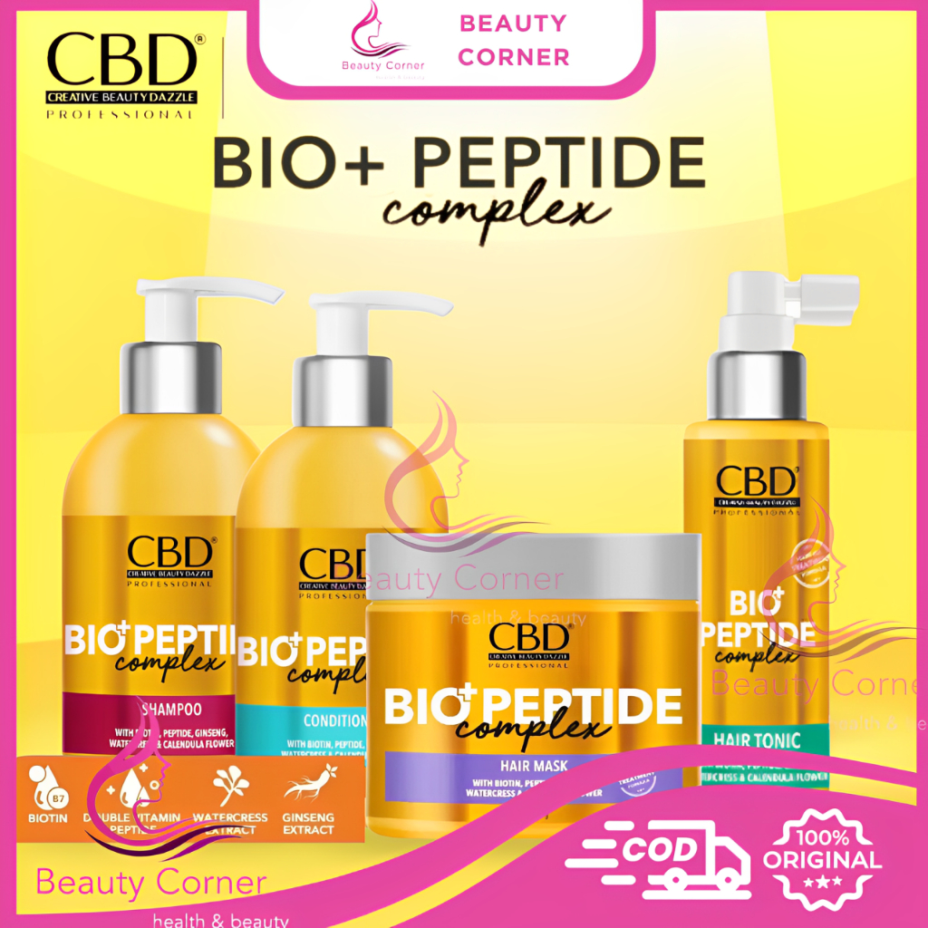 Jual CBD Bio+Peptide Complex Series Hair Fall Treatment | Shopee Indonesia