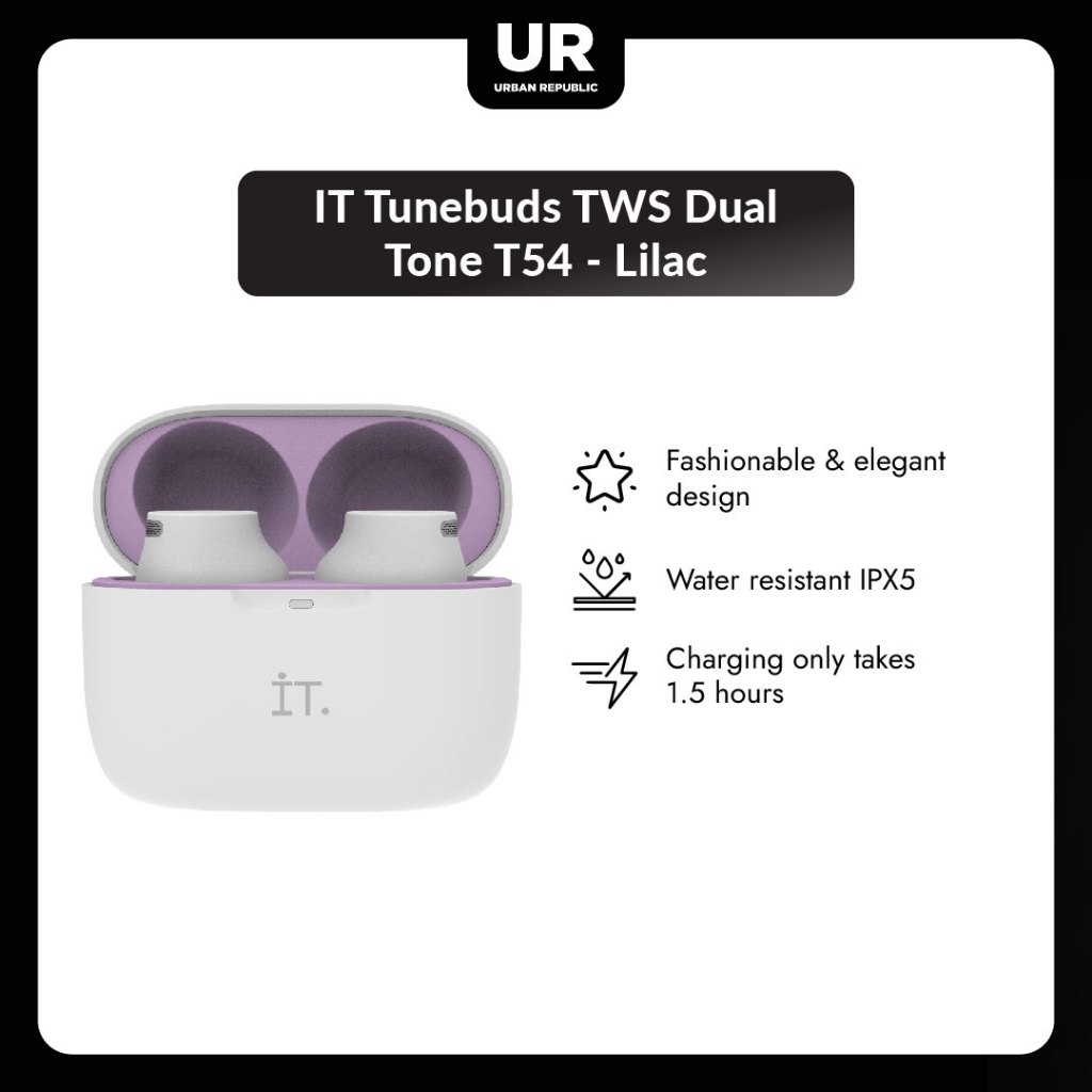 Jual IT1 Tunebuds TWS Dual Tone T54-LLC | Shopee Indonesia