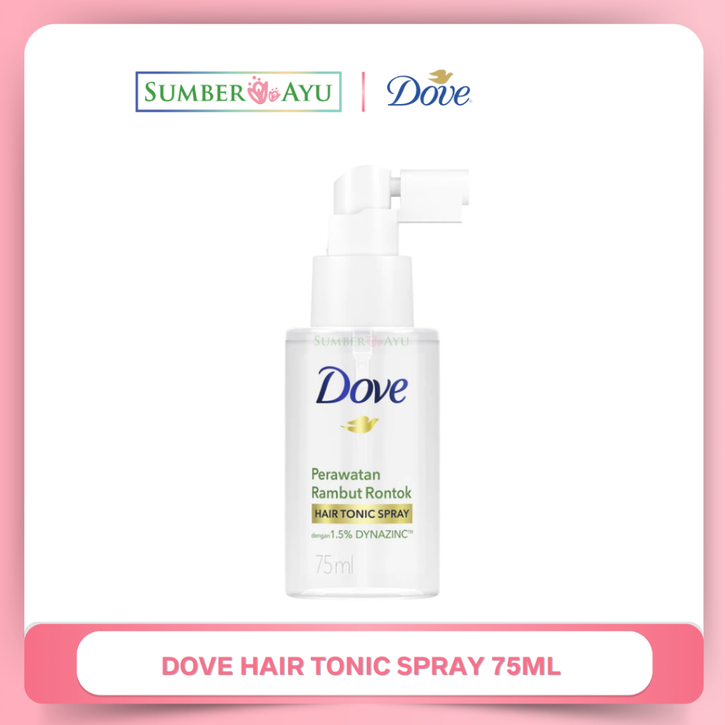 Jual DOVE HAIR TONIC SPRAY 75ML | Shopee Indonesia