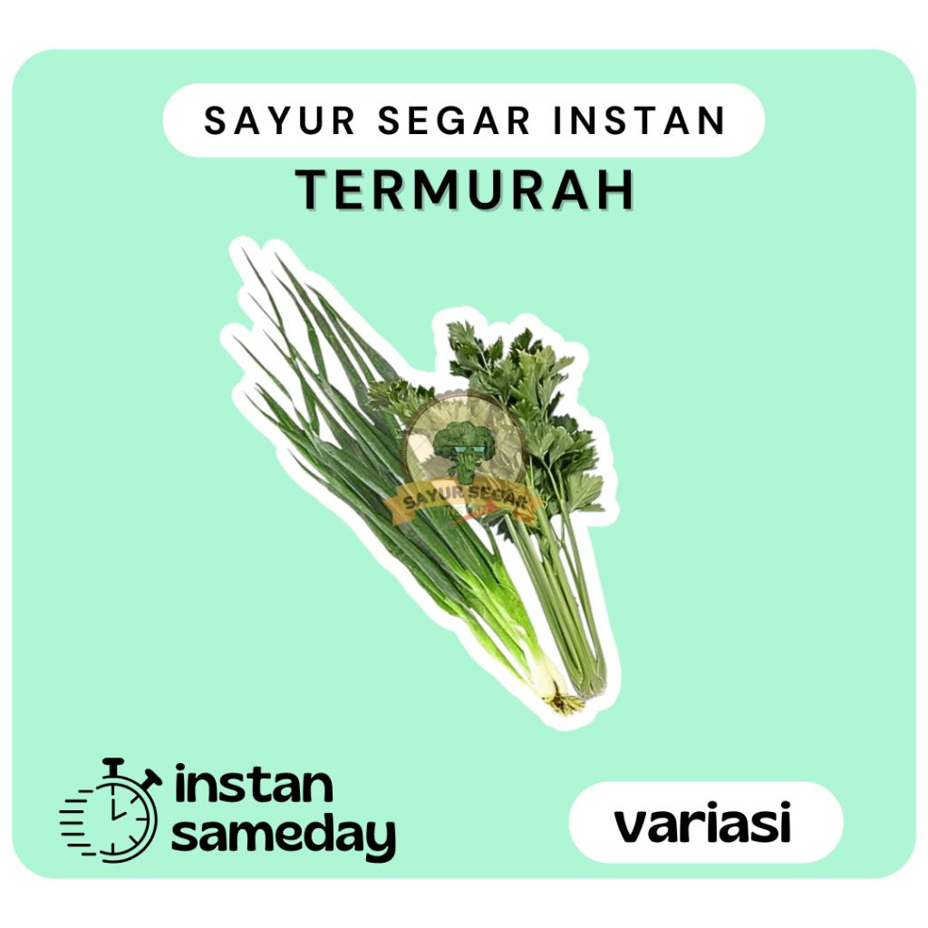 Jual Daun Bawang Seledri/Daun Bawang /Daun Seledri Daun Sop 100 gram ...