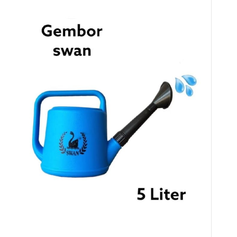 Jual Gembor SWAN Warna 5 Liter Emrat Alat Penyiram Tanaman Peralatan ...