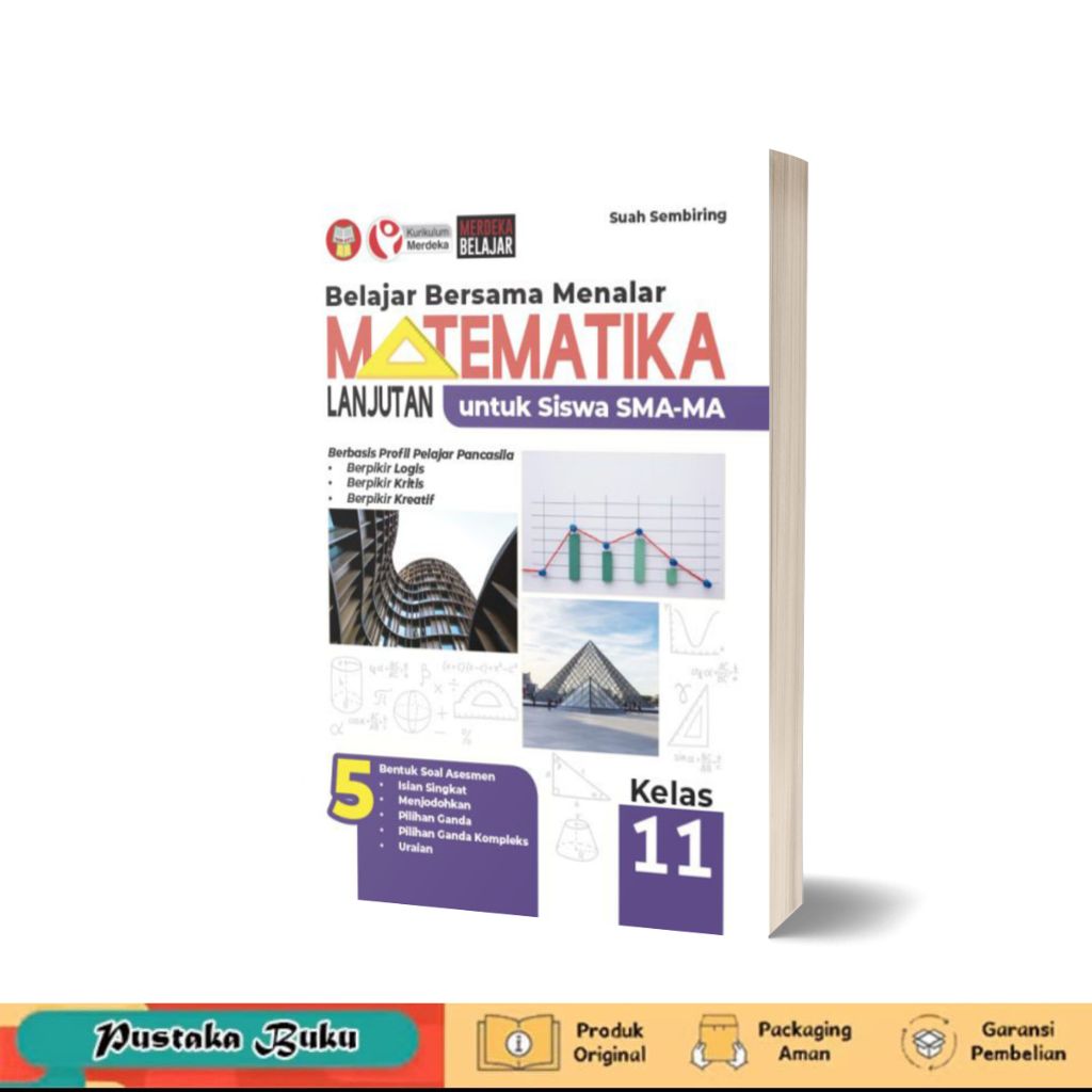 Jual Buku Matematika Tingkat Lanjut/Lanjutan SMA/MA Kelas 11/XI Kurikulum Merdeka-Suah Sembiring ...