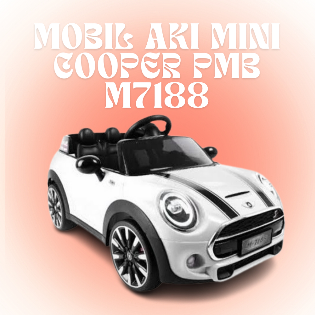 Jual Mobil Aki Mini Cooper PMB M7188/ Mobil Aki Remote Control | Shopee ...