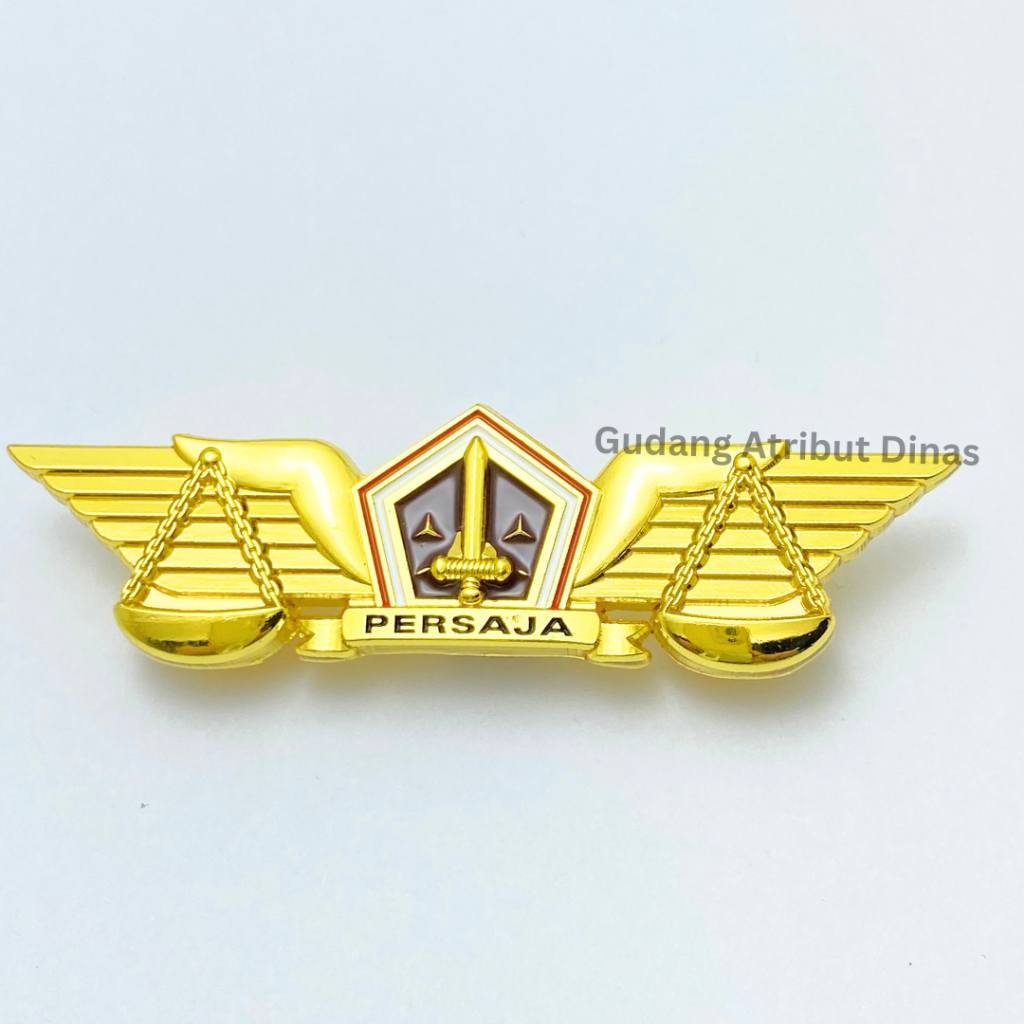 Jual PIN PERSAJA LUXURY / BREVET PERSAJA/ PERSATUAN JAKSA/ BREVET ...