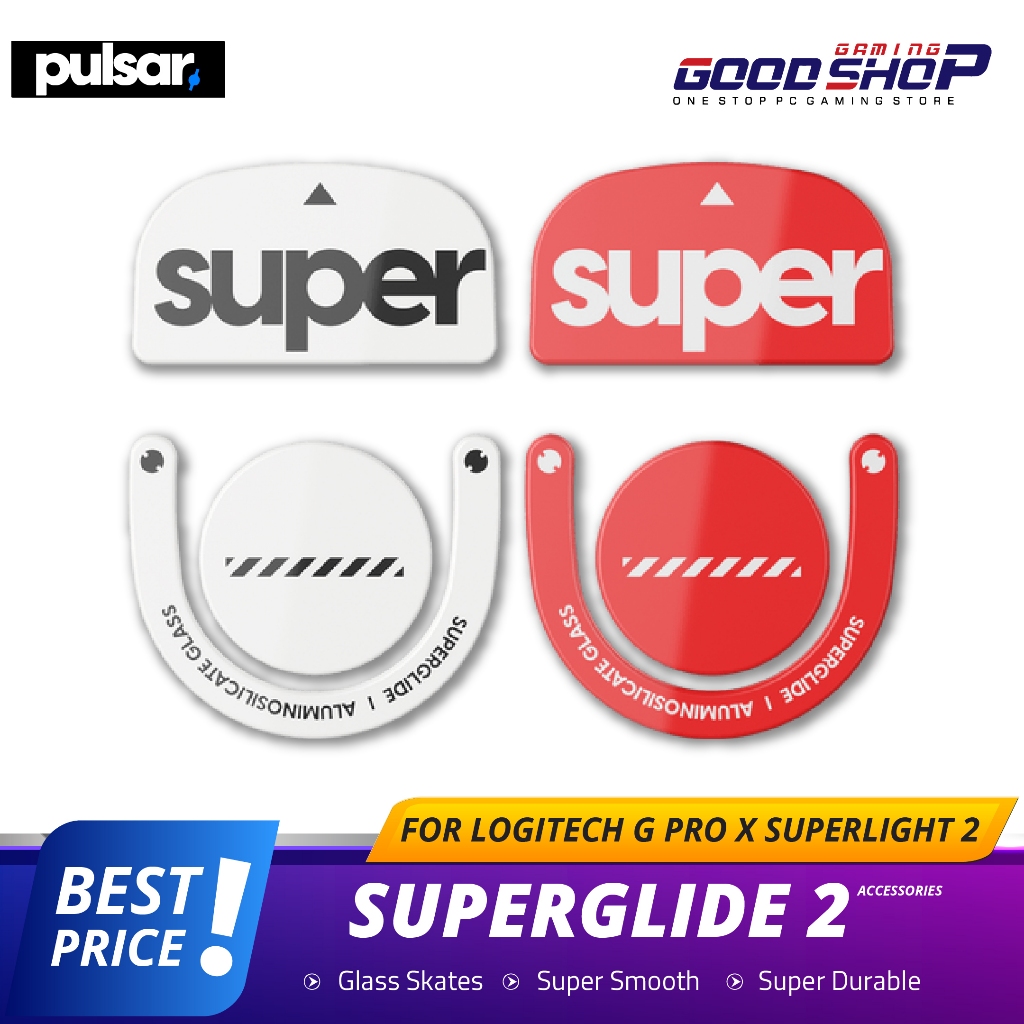 Jual Pulsar Superglide 2 for Logitech G PRO X SUPERLIGHT 2 - Mouse Feet ...