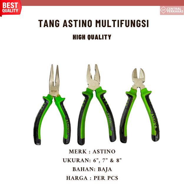 Jual TANG KOMBINASI ASTINO / TANG LANCIP / TANG POTONG | Shopee Indonesia