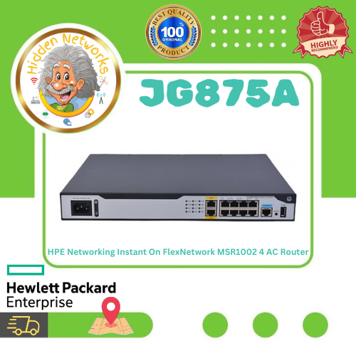 Jual HPE JG875A Networking Instant On FlexNetwork MSR1002 4 AC Router ...