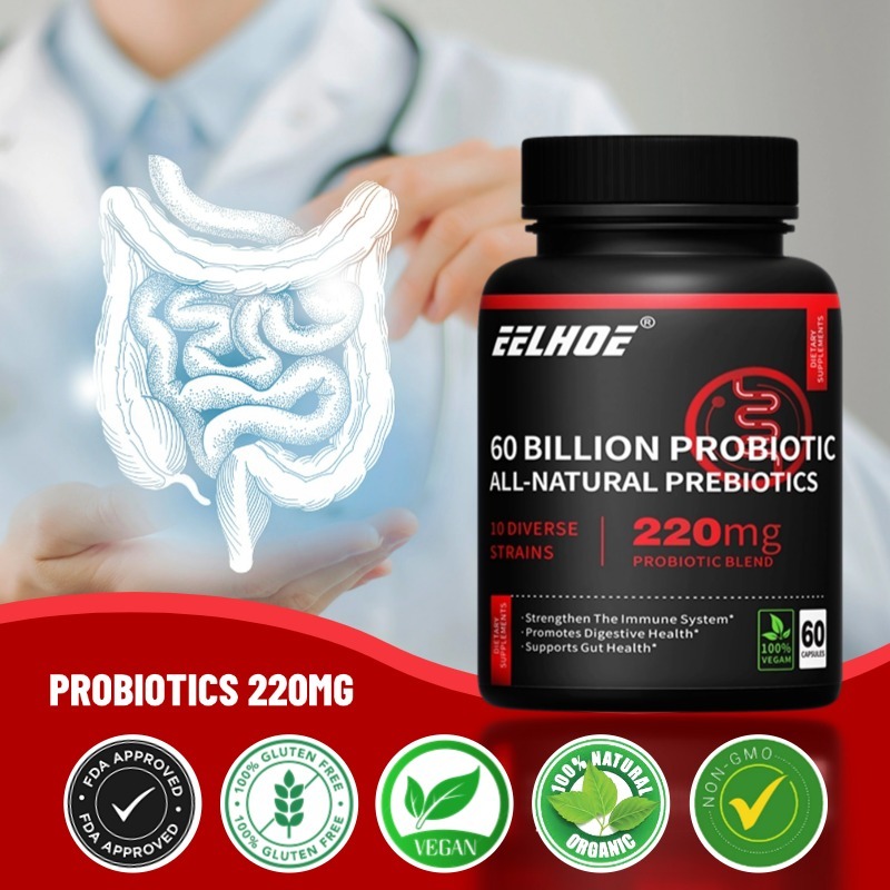 Jual Probiotik Usus,220mg,membantu meringankan sembelit, menenangkan ...