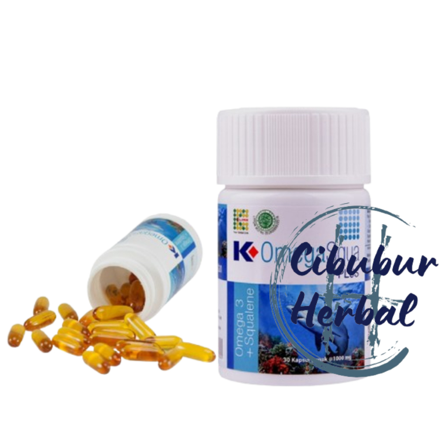 Jual Omega Squa Plus K Link Plus Minyak Ikan Omega 3 isi 30 Asli ...