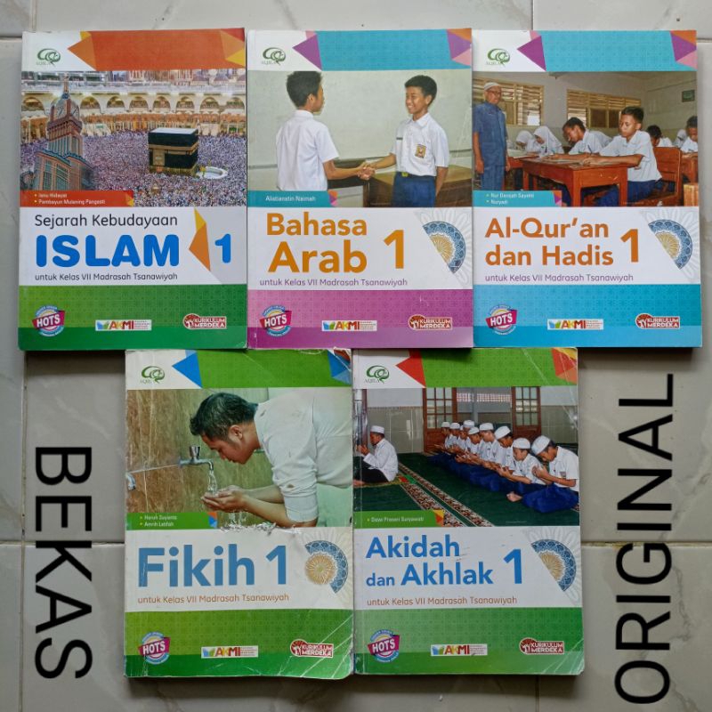 Jual ( BUKU BEKAS ) kelas 7 VII 1 I SMP MTS Penerbit Aqila Tiga Serangkai SKI Sejarah Kebudayaan ...