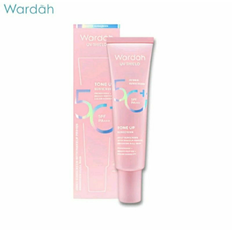 Jual Wardah UV Shield Tone Up Sunscreen SPF 50+ PA+++ -30ml | Shopee Indonesia