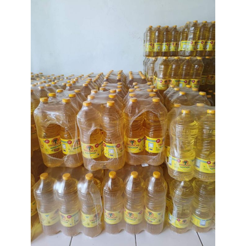 Jual Minyak Tropical 2liter botol per slop | Shopee Indonesia