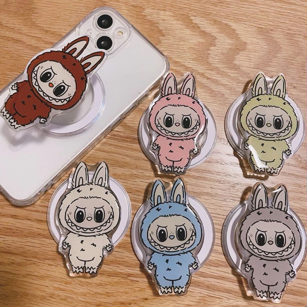 Jual Pop Socket Labubu Phone Holder Cute Karakter Viral | Shopee Indonesia