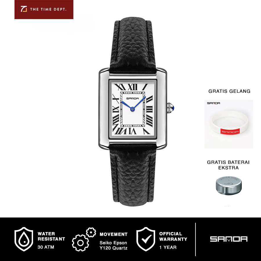 Jual Sanda Tank 9031 Size Kecil Jam Tangan Homage Quartz Japan Movement ...