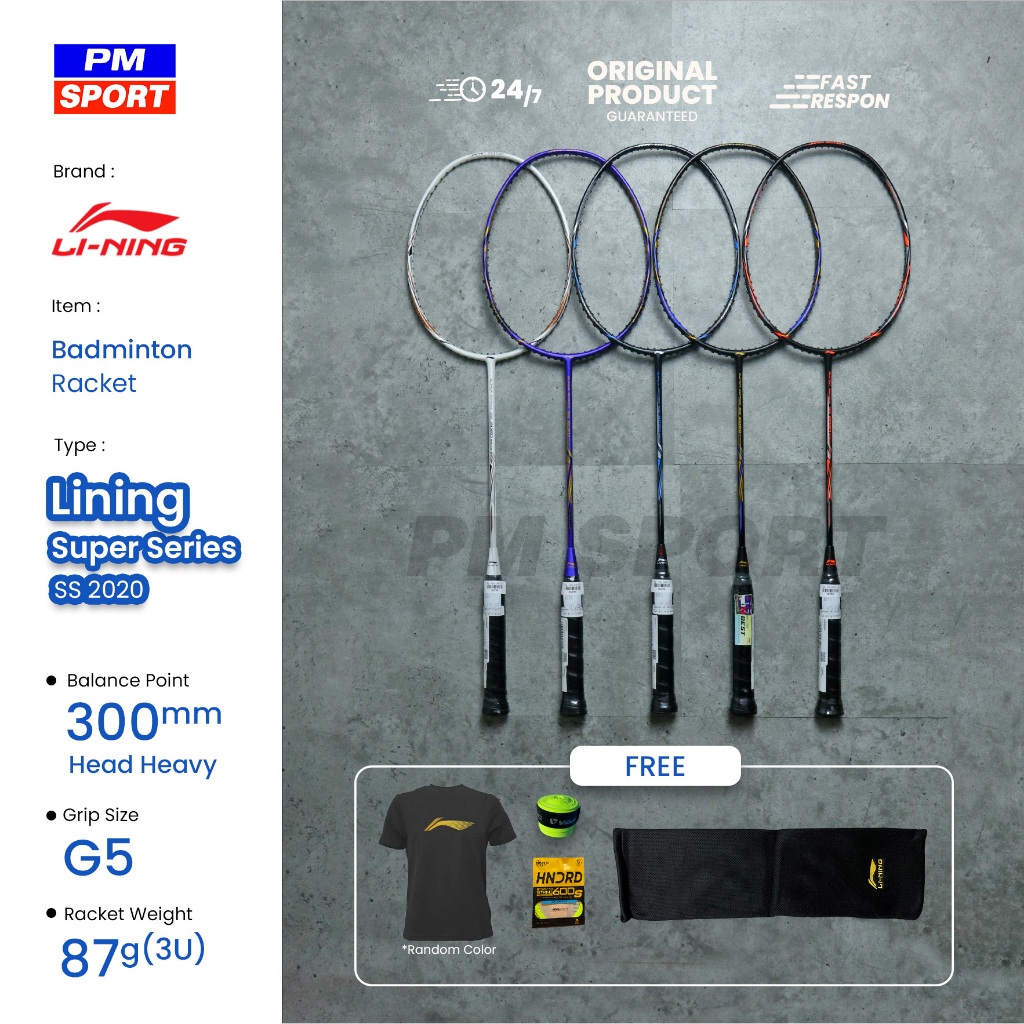 Jual RAKET BADMINTON / BULUTANGKIS LINING SUPER SERIES SS 2020 ORIGINAL ...