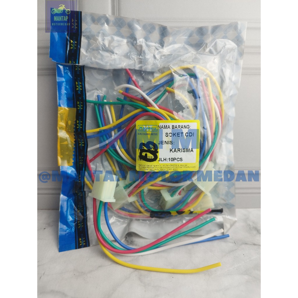 Jual Kabel Socket Soket Songket CDI Honda KPH Karisma Supra X 125 Good ...