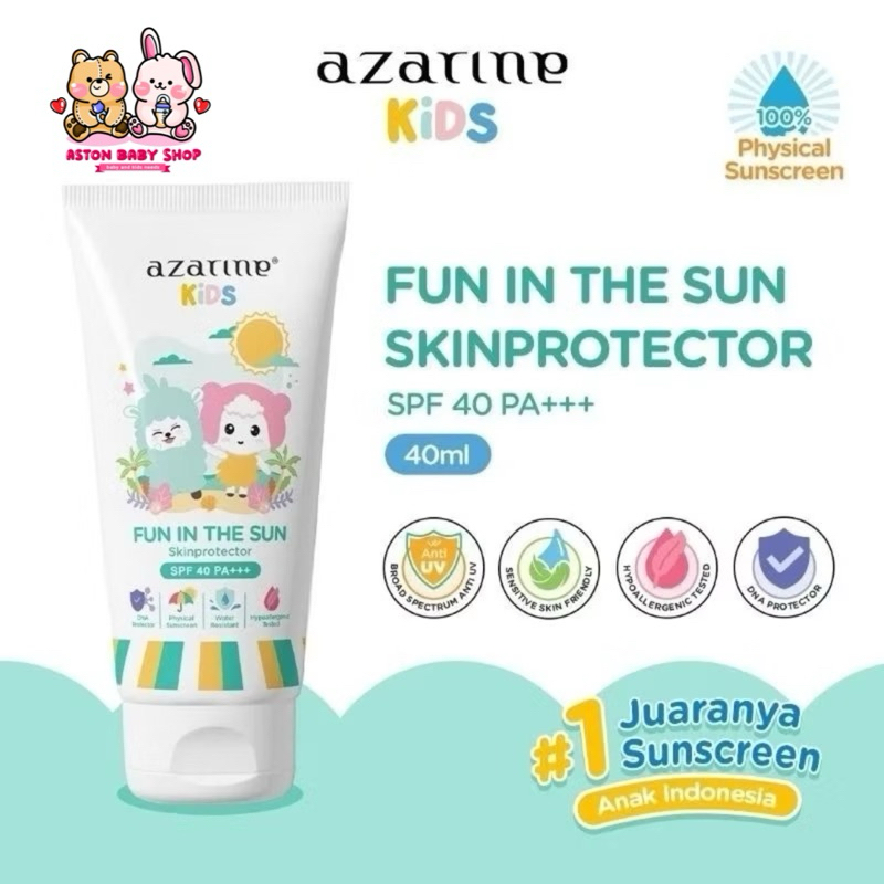 Jual Azarine Kids Fun In The Sun Skin Protector Sunscreen SPF 40 PA ...