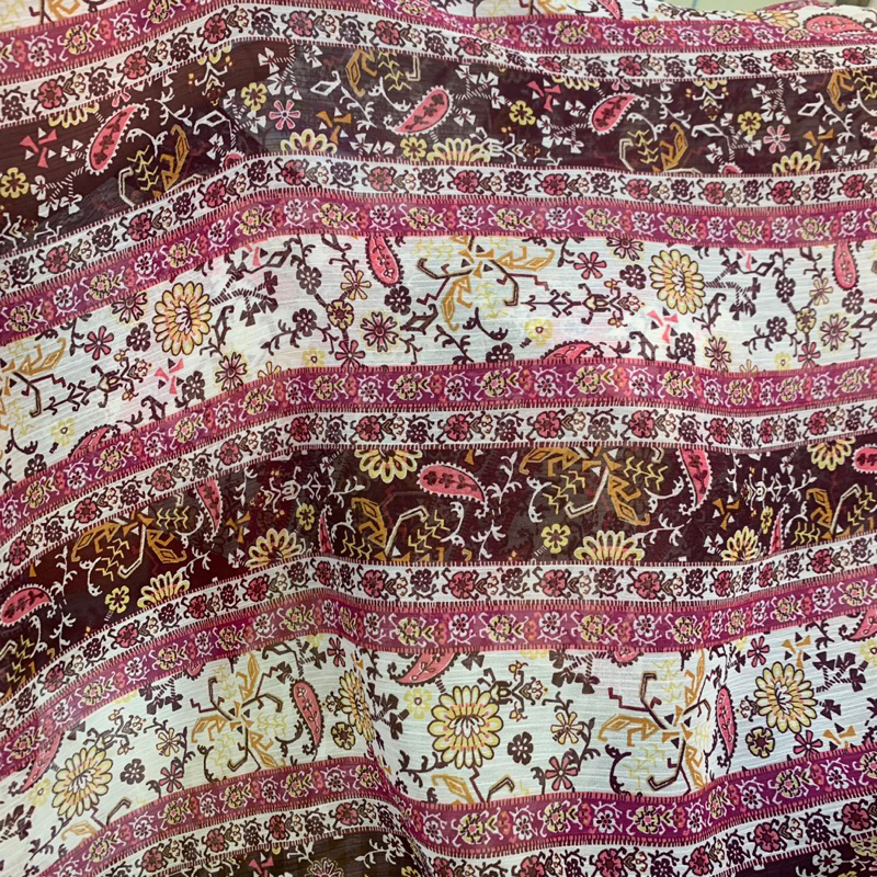 Jual kain sifon motif - kain sifon yoryu motif - kain chiffon yoryu ...