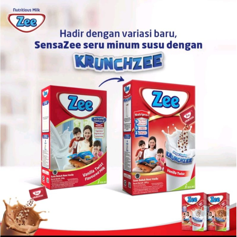 Jual Susu Zee Reguler Zee Krunchzee / Zee Nutripro Complex Susu ...