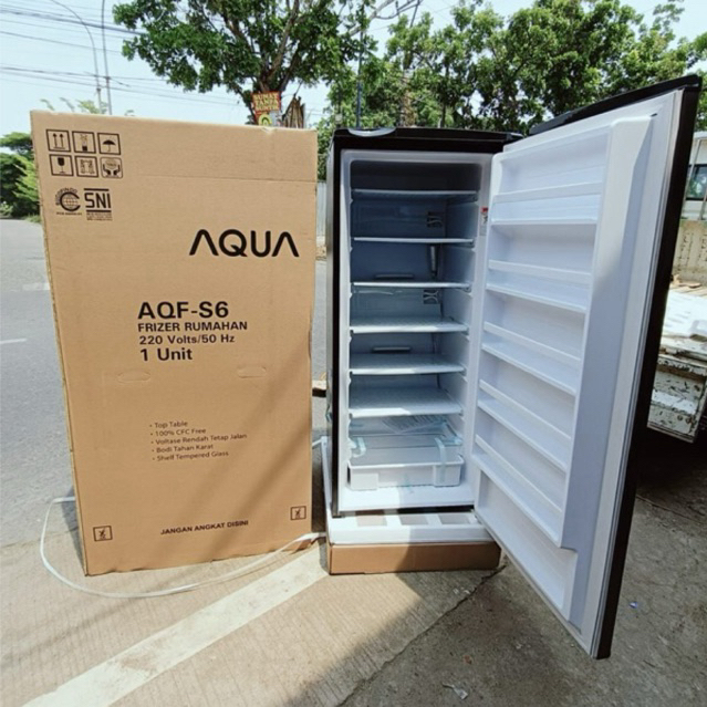Jual Kulkas Freezer AQUA | Shopee Indonesia