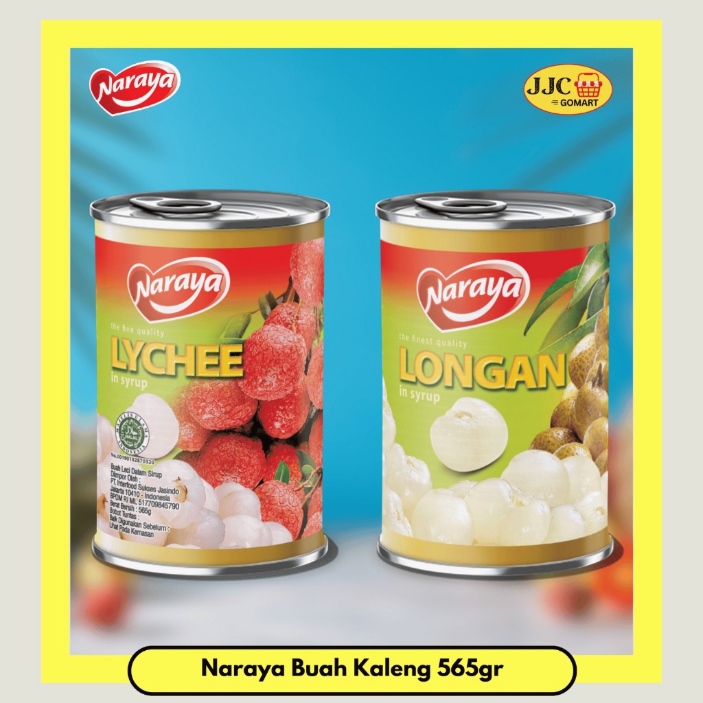 Jual Naraya Kalengan Buah 565g | longan | lychee | Shopee Indonesia