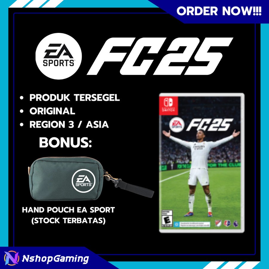 Jual Switch EA Sports FC 25 / FC25 / FIFA 25 / 2025 | Shopee Indonesia