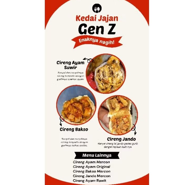 Jual Jajanan genZ Cireng isi Ayam Suwir Mercon / Cireng isi Ayam Suwir ...